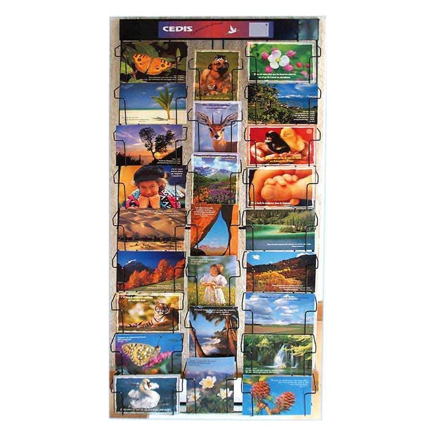 Porte Carte Postale Mural - almoire