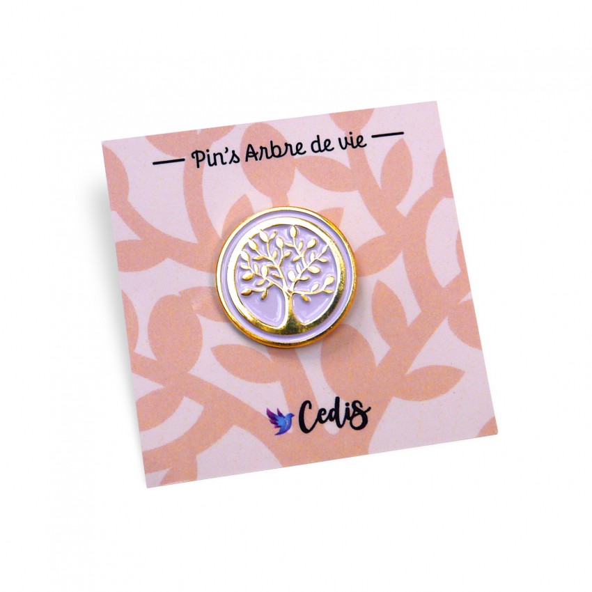 Pin's arbre de vie - Éditions Cedis