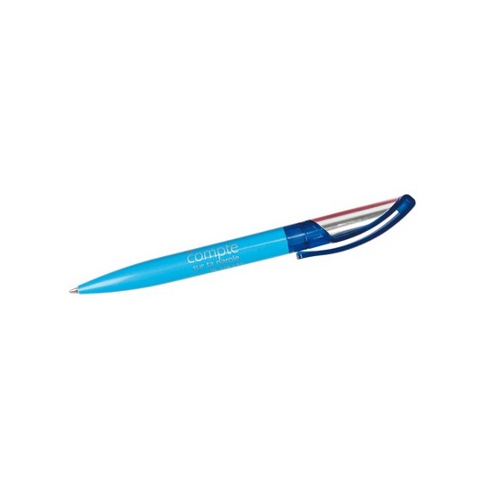 Stylo bleu Compte sur ta parole